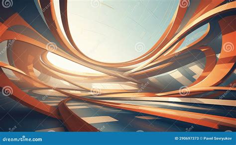 Abstract Geometric Architectural Lines Stock Illustration Illustration Of Lines Wireframe