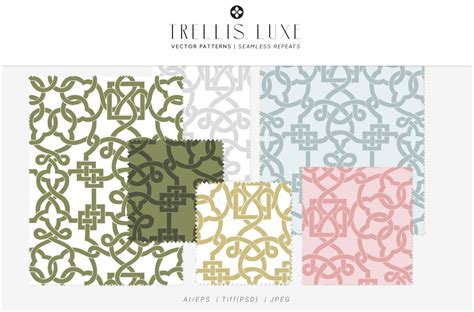 Trellis Pattern Printable