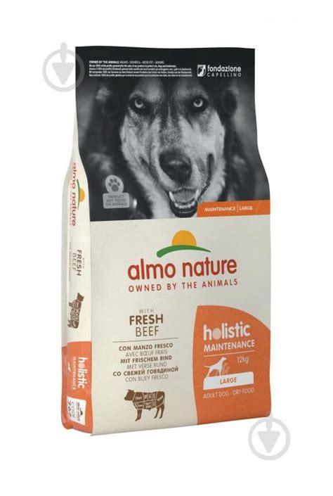 ᐉ Корм сухой для крупных пород/для больших пород Almo Nature Holistic ...