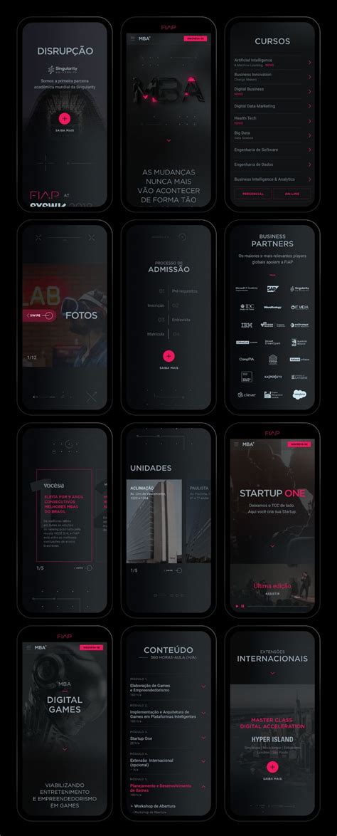 Technology Website Ui Design Projects Photos Videos Logos Illustrations And Branding On Beh