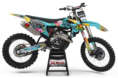 Наклейки для кроссового мотоцикла KTM SX, SXF, EXC TROPICS KIT - RMG