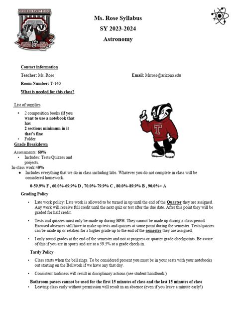 Expectation Sheet Pdf