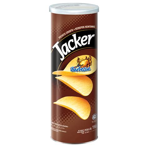 Jacker Potato Chips Bbq 150g Glomark Lk