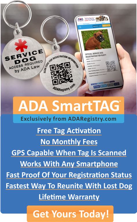 Ada Registration Lookup Official Ada Service Dog Registry Site
