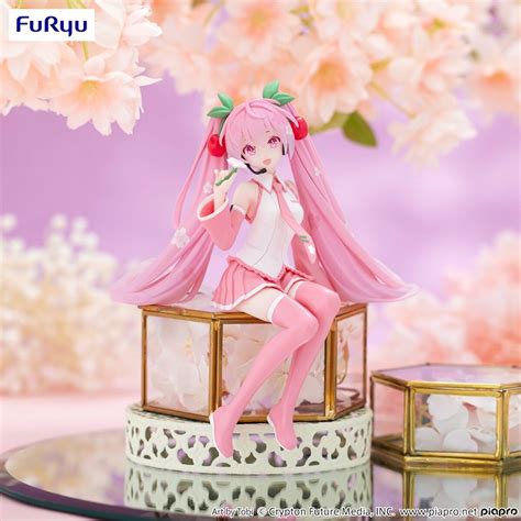 Hatsune Miku Sakura Miku 2024 Ver Noodle Stopper Figure Tokyo Otaku