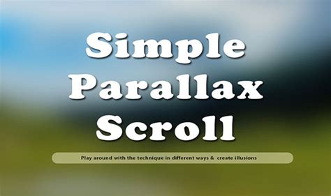 炫酷jquery视觉差滚动效果jquery之家 自由分享jquery、html5、css3的插件库