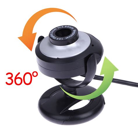 Usb Webcam Camera With Mic Night Vision Web Cam Fo Grandado