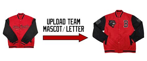 Customize Mascot Logo Jackets Big Logo Jerseys Design Team Apparel Fansidea