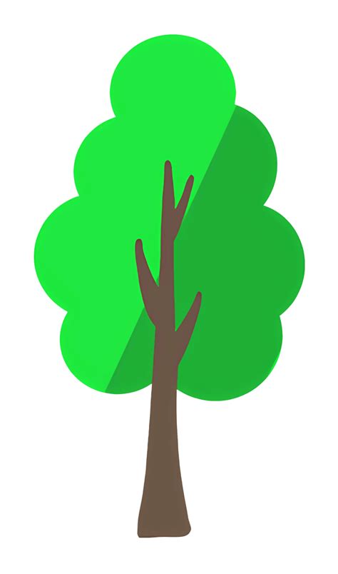 シンプルな木のイラスト