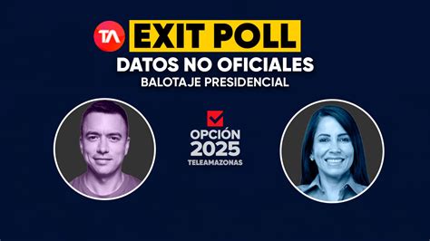 ‘exit Poll Telcodata Y Corpmontpubli Publican Resultados No Oficiales