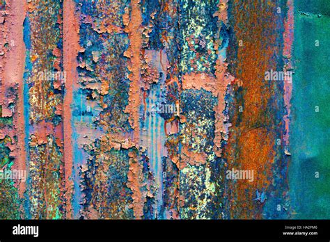 Abstract Colorful Rust Surface Background Stock Photo Alamy