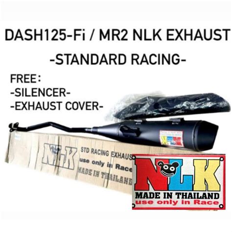 Honda Dash125 Dash 125 Fi Kriss Mr2 Mr3 25mm Cutting Standard Racing Exhaust Nlk Apido Ekzos
