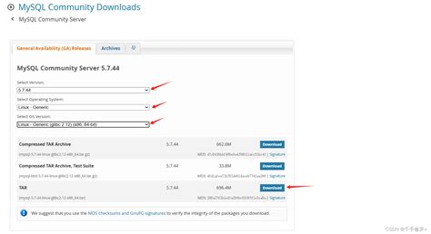 Linux环境下mysql的安装部署linux环境 Mysql 部署 Csdn博客