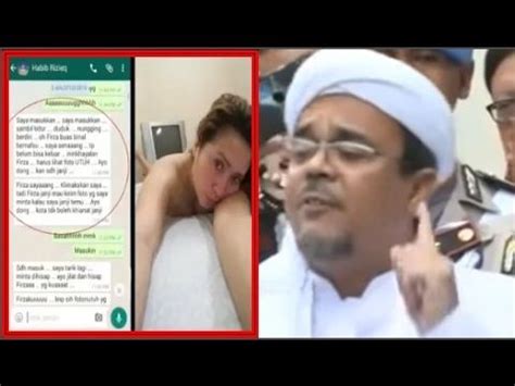 Akhirnya Habib Rizieq Klarifikasi Asli Atau Palsu Chat WA Dengan Firza H Youtube The