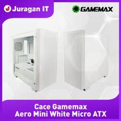 Jual Gamemax Aero Mini White Micro Atx Gaming Casing Pc Jakarta Pusat Daftar Harga Komputer