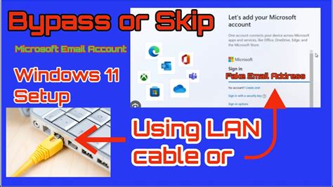 How To Bypass Or Skip Microsoft Account Windows 11 Setup Youtube