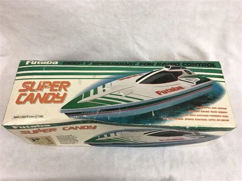 Futaba Super Candy Deep V Speedboat Boat Rare Used Good Shape 1926771115