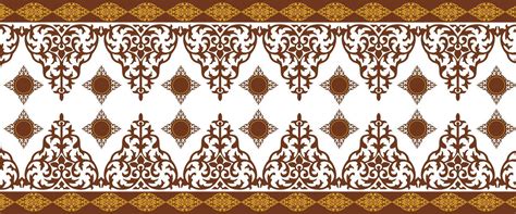Batik Border Design 294665 Batik Border Royalty Free Images Stock