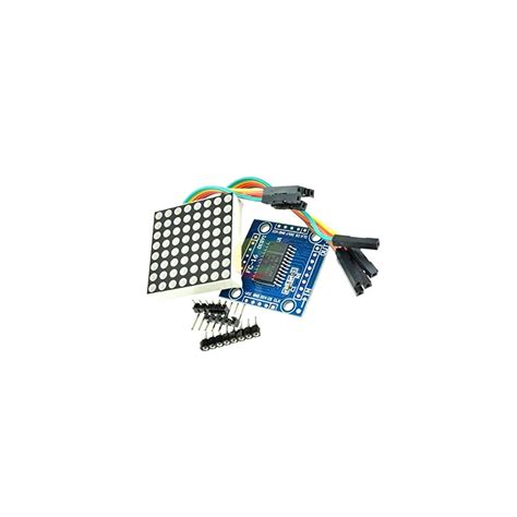 max7219 8x8 led dot matrix module common cathode mcu ubuy india