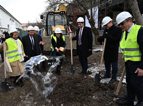 Първа копка на лабораторен комплекс в кампус „Гео Милев“ Българска академия на науките