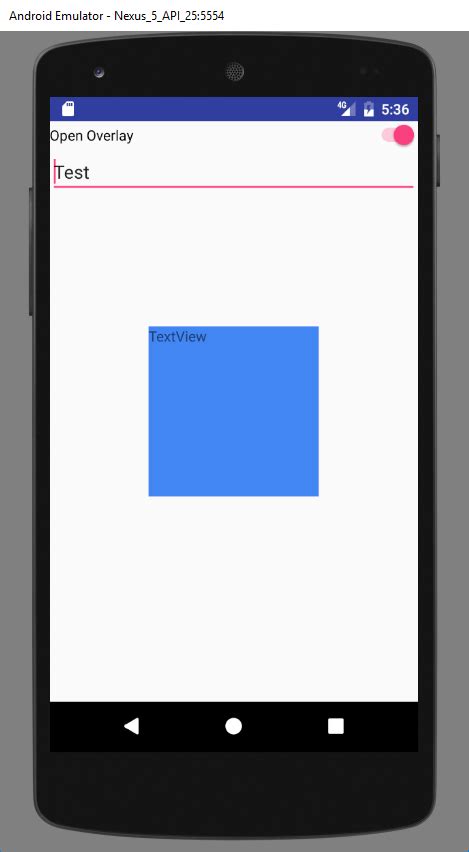Android Studio Show Information From Main Activity In Overlay Activity Stack Overflow