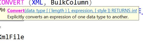 Loading Xml Data Convert Option 2 Voice Of The Dba