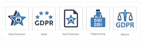 Data Protection Gdpr Programming 26445125 Vector Art At Vecteezy