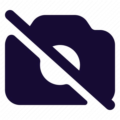 Camera Slash Solid Broken Icon Download On Iconfinder