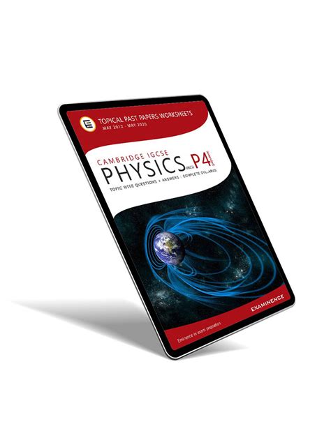 Igcse Physics 0625 Past Paper Questions By Topic Paper 4