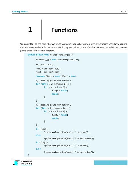 Crux File 1 Oihe Coding Blocks Crux We Know That All The Code That We Want To Execute Has To