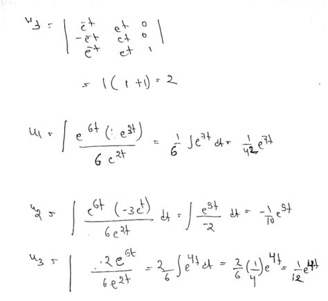 use the method of variation of parameters to determine the general