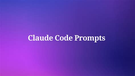 how claude code prompts boost coding efficiency
