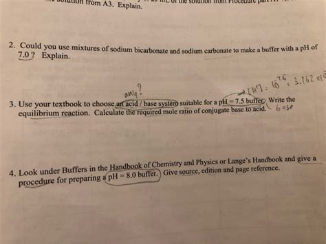 Solved Ph And Buffers Lab Reportplease Help Me With Question