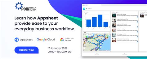 Appsheet Workflow Made Easy Webinar Pointstar Singapore