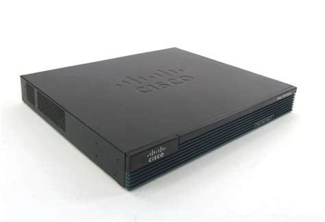 CISCO1921 SEC K9 2 Port Gigabit Security Router Cosmetic Damage To Chasiss