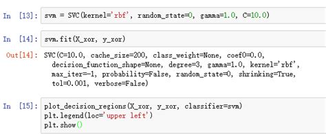 使用核SVM解决非线性问题 Python机器学习