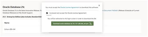 Installing Oracle Database C