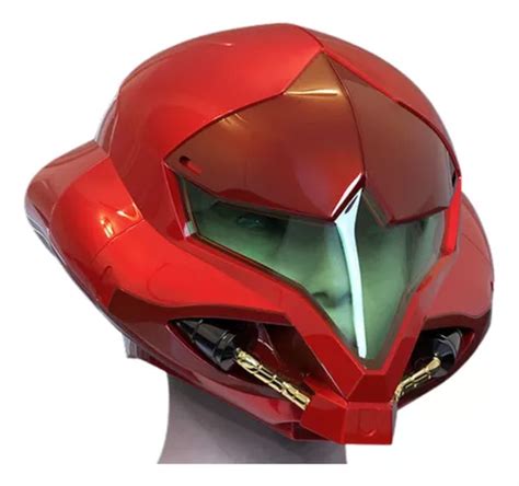Casco Cosplay Samus Aran Metroid Dread 1 1 Adulto