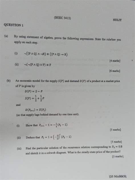 Solved A By Using Statement Of Algebra Prove The Following Chegg
