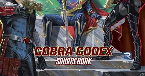 Cobra Codex RPG Item RPGGeek