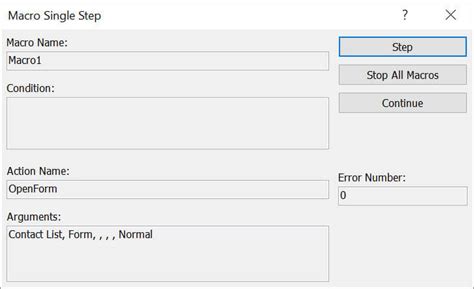 Access Openform Macro Cleverjoin