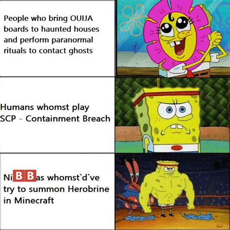 Herobrine And Scp Cb By Grandpa Scp 106 On Deviantart