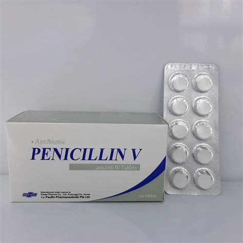 76891979 Penicillin V Tablet 500000 Iu Pen V 6 Tab