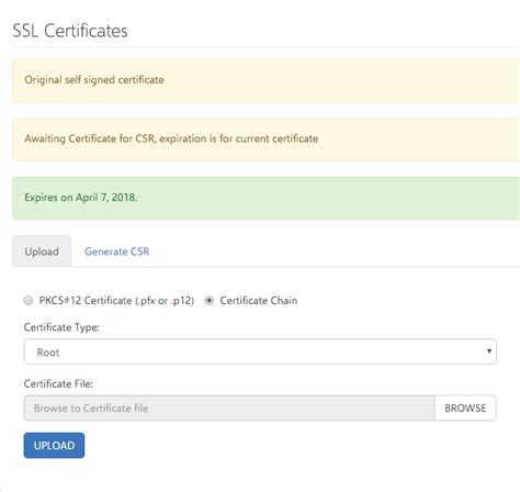 SSL Certificates