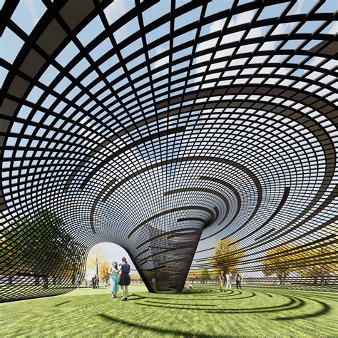 Bezier Curve Cave Pavilion Rhino Grasshopper Tutorial Behance