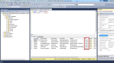 Ký tự đại diện trong SQL Like NOT Like Escape