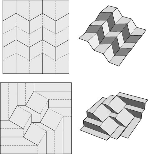 New Deployable Structures Based On An Elastic Origami Model Artofit