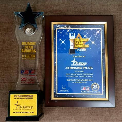Jrgroup Jrroadlines India Logistics Awards Roadlines Transportation… Dhiren Rajde