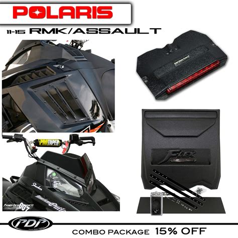 Polaris Rmk Assault 11 15 Accessory Combo Package Proven Design Products