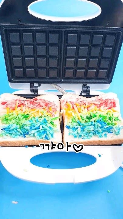 무지개치즈가 쭈욱🌈 무지개토스트 Youtube